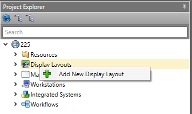 Add New Display Layout